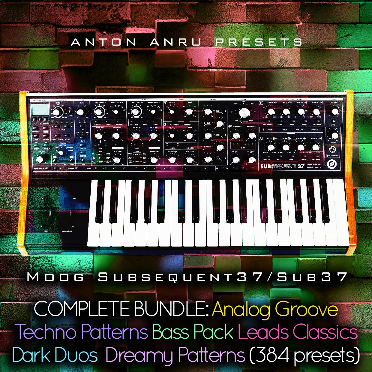 Moog Sound Studio BUNDLE: 150 Combo Patches by Anton Anru