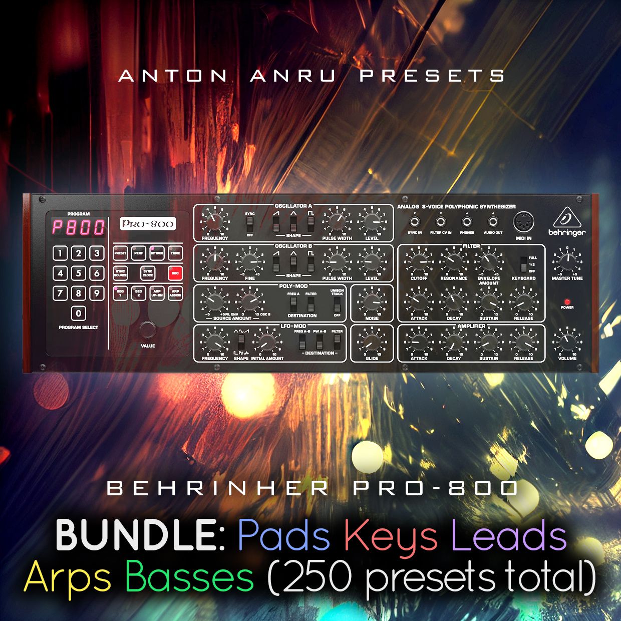 Moog Sound Studio BUNDLE: 150 Combo Patches by Anton Anru