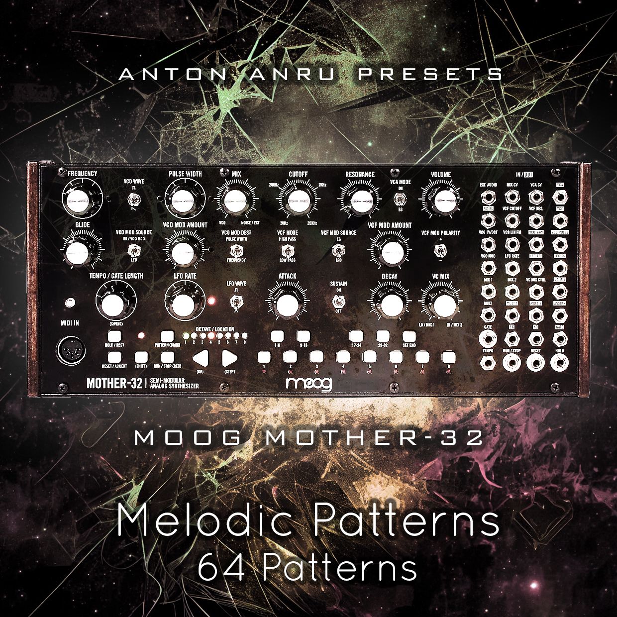 Moog Mother-32: Explore 64 Melodic Patterns for Genres