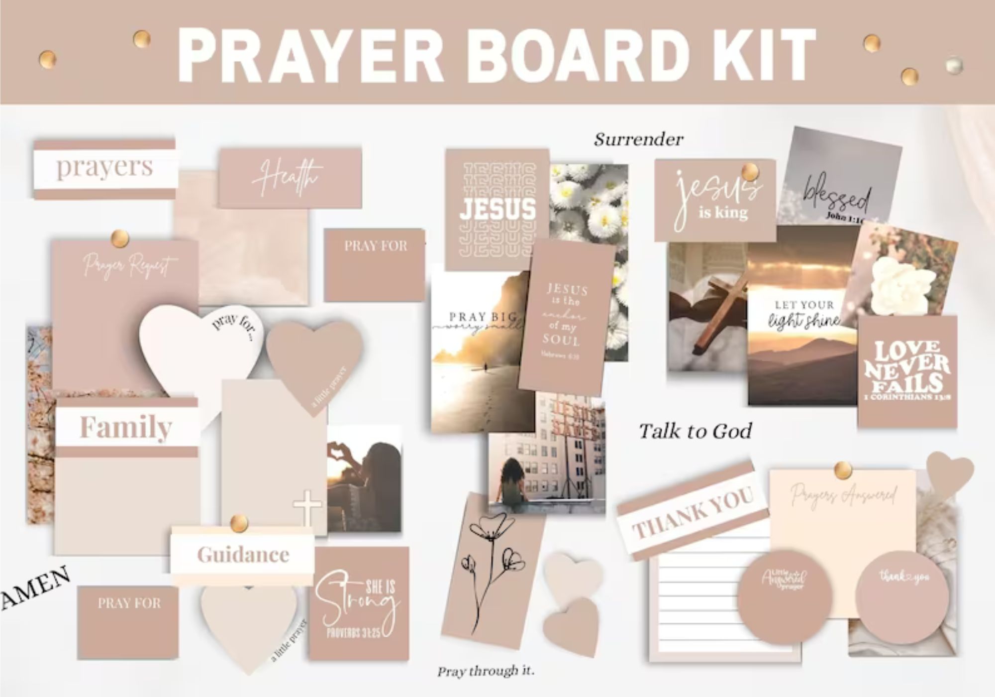 Prayer Board Printables