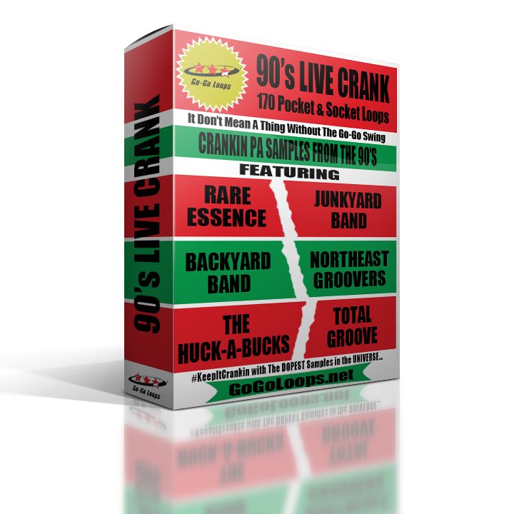 A Live Sample pack of pocket beat samples for Music Production, GoGo ...