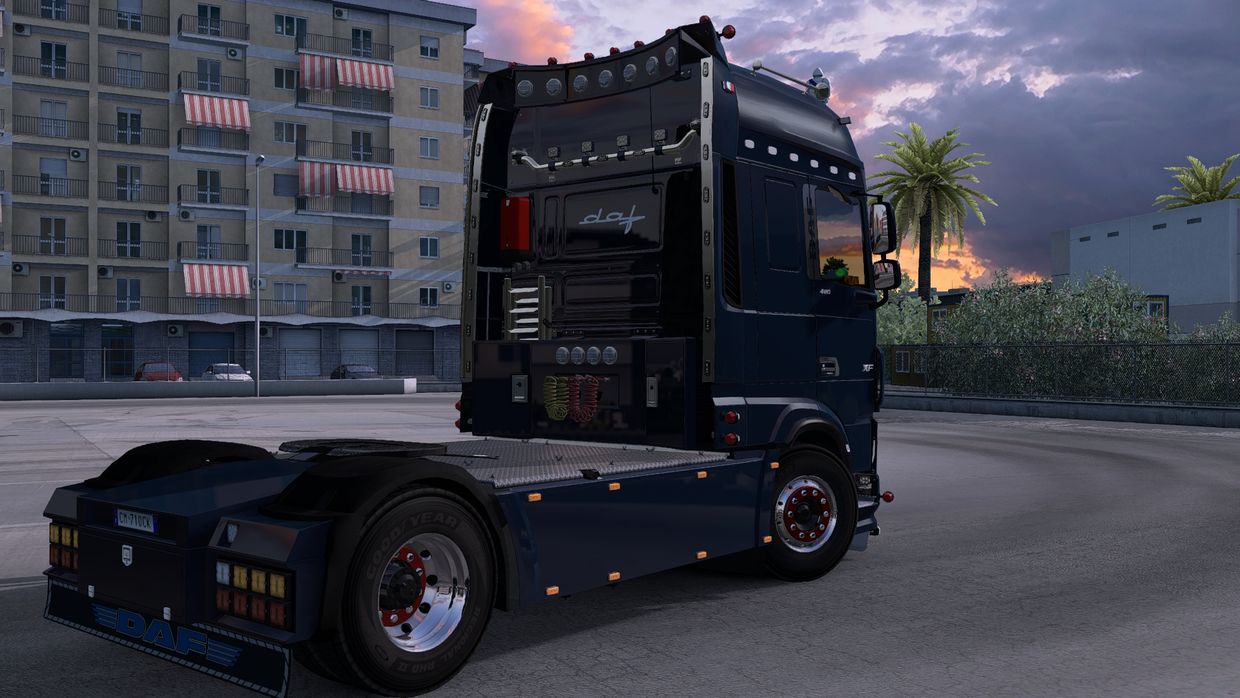 [ETS2 MOD] DAF XF Euro 6 Rear Tuning Pack – Custom Upgrade Addon