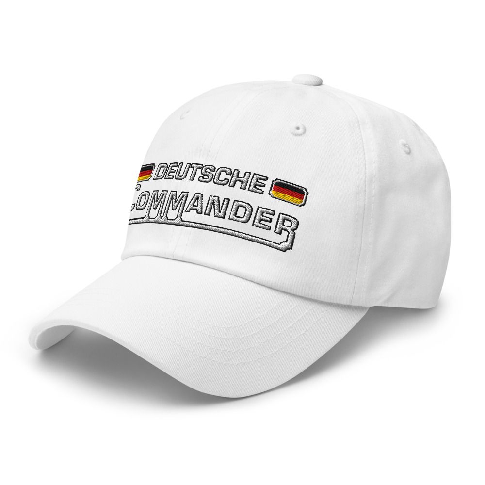 Deutsche Commander Hat – Custom Print-On-Demand Accessory for Game Fans
