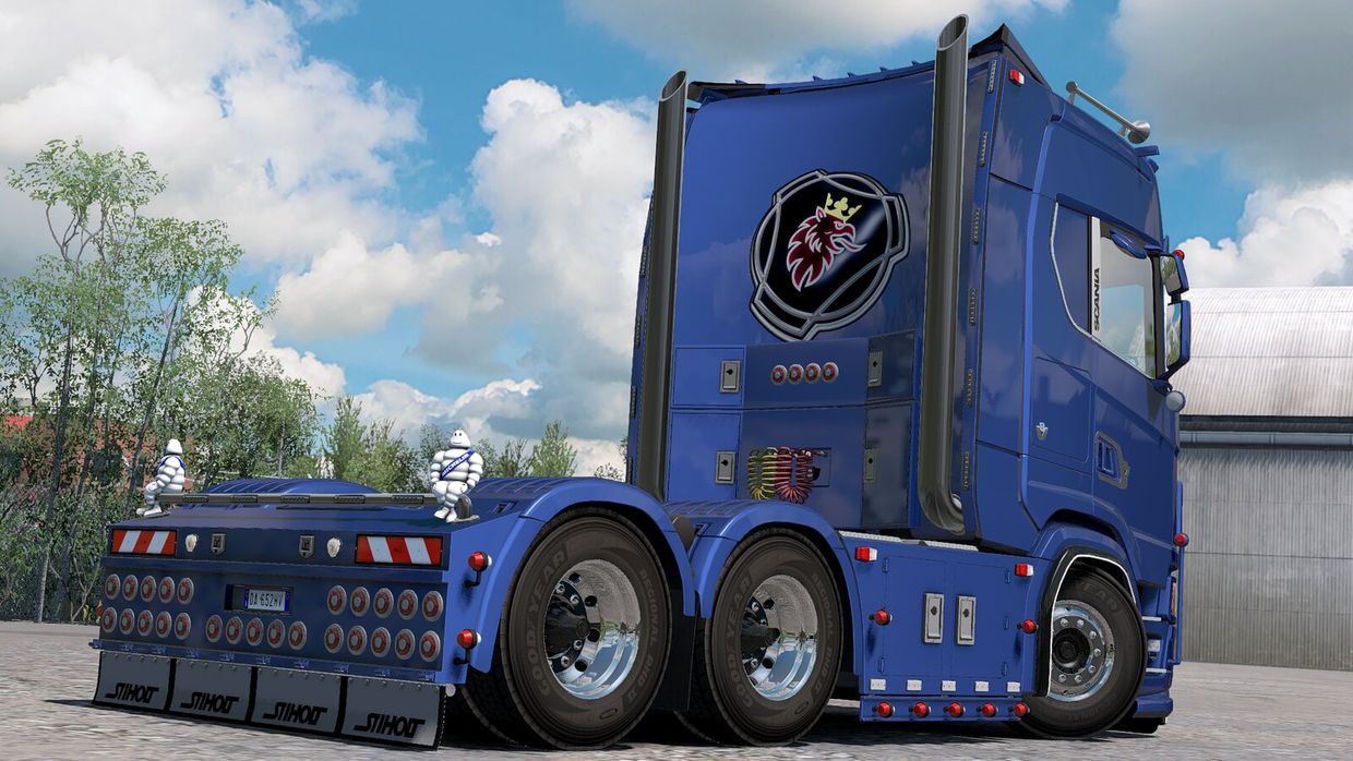 [ETS2 Mod] Scania NextGen Rear Bumper by Alang7 | Custom ETS2 Accessories