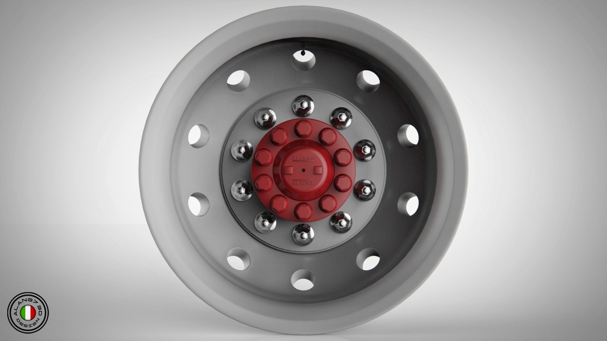 [3D MODEL] DAF Rear Rim