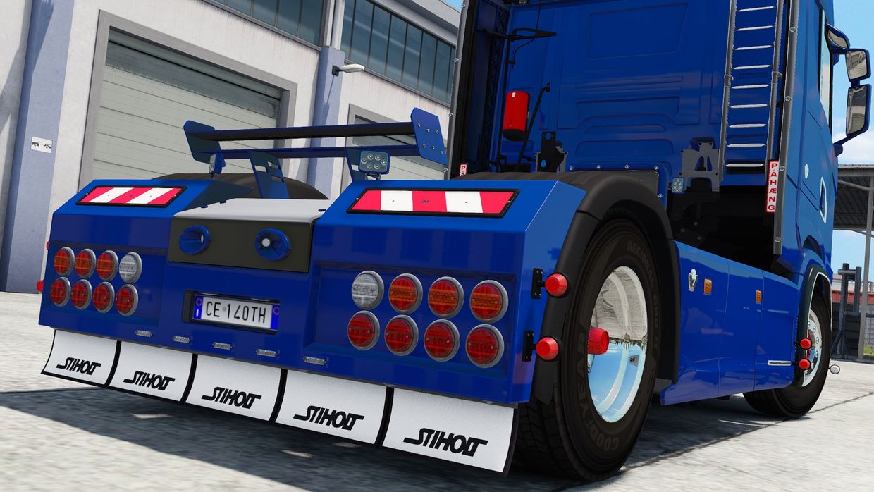 [ETS2 Mod] Scania NextGen Rear Bumper by Alang7 | Custom ETS2 Accessories