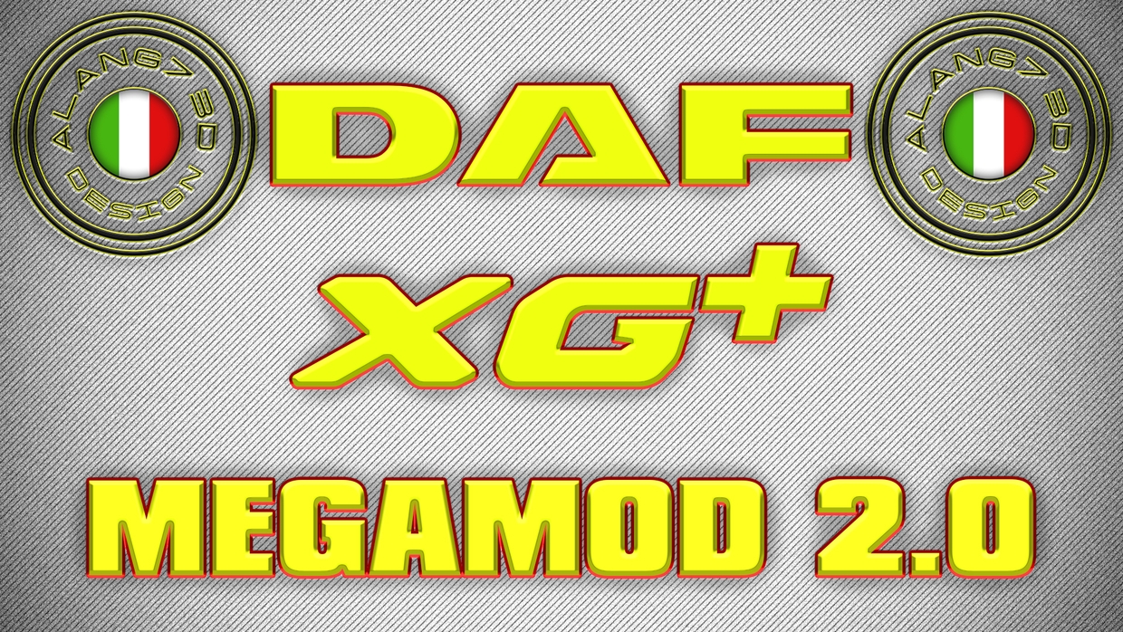 [ETS2 - ADDONS / BUNDLE] DAF XG+ MegaMod 2.0