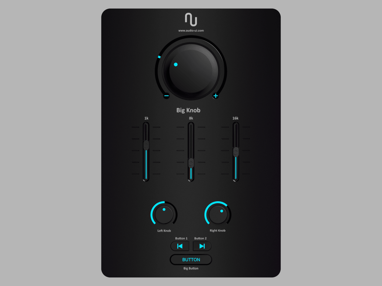Audio-Ui | Professional Audio GUI Elements