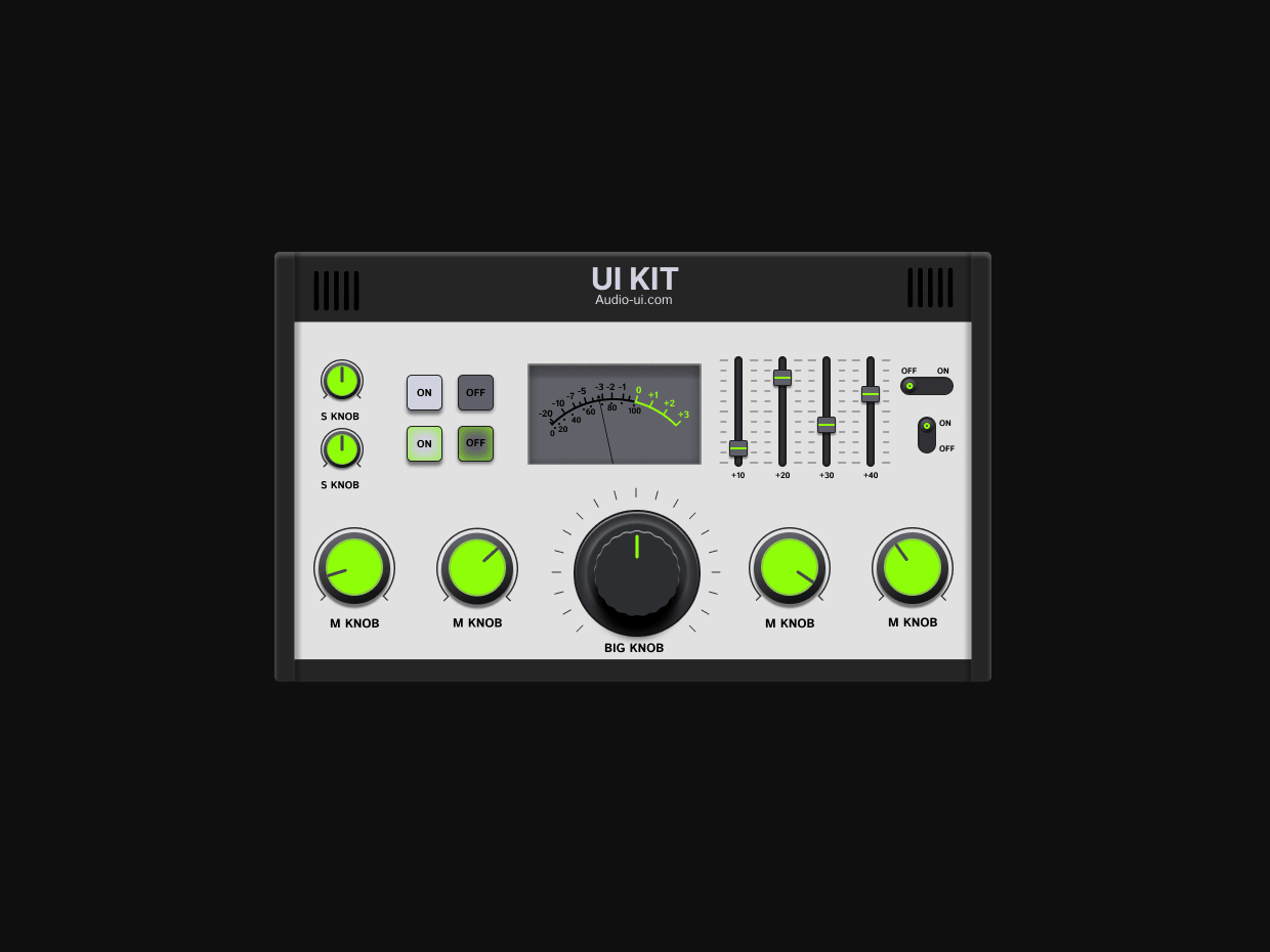Audio-Ui | Professional Audio GUI Elements