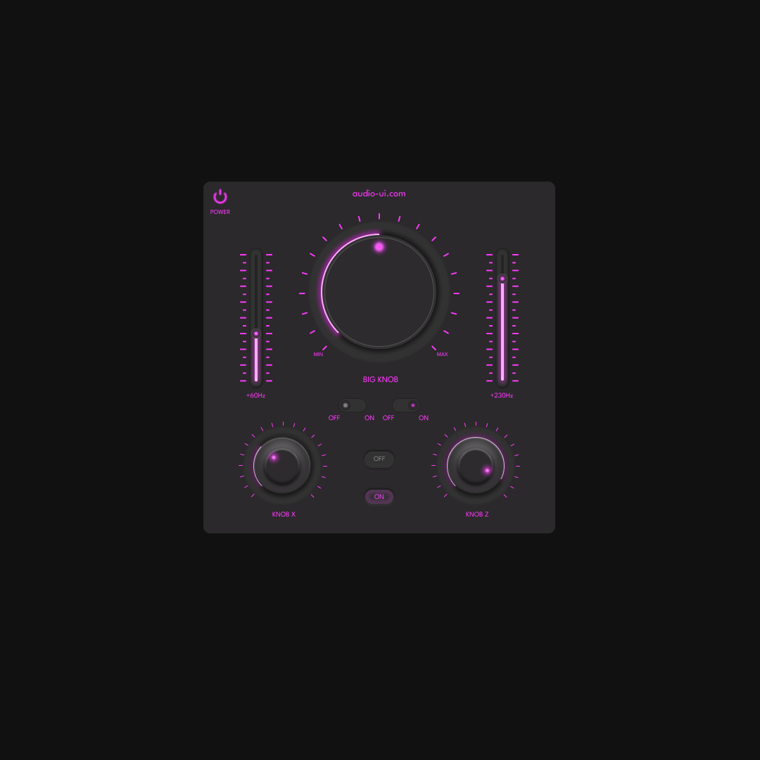 Audio-Ui | Professional Audio GUI Elements