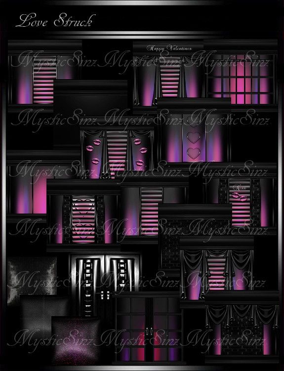 Plum Romance IMVU Room Textures Collection