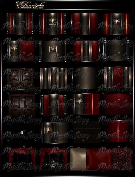 2 IMVU Room Meshes + Textures