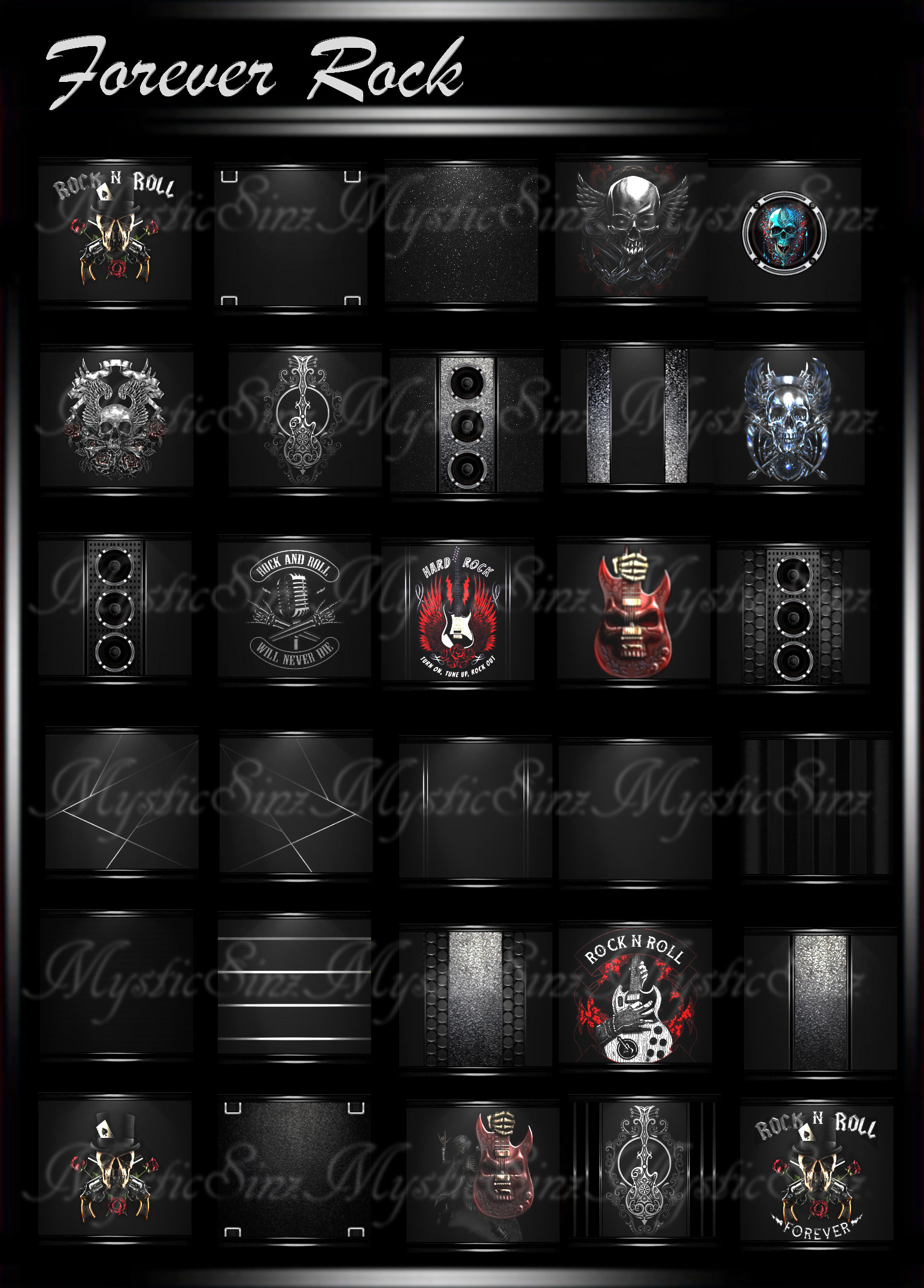 Glitter Ceilings IMVU Room Textures