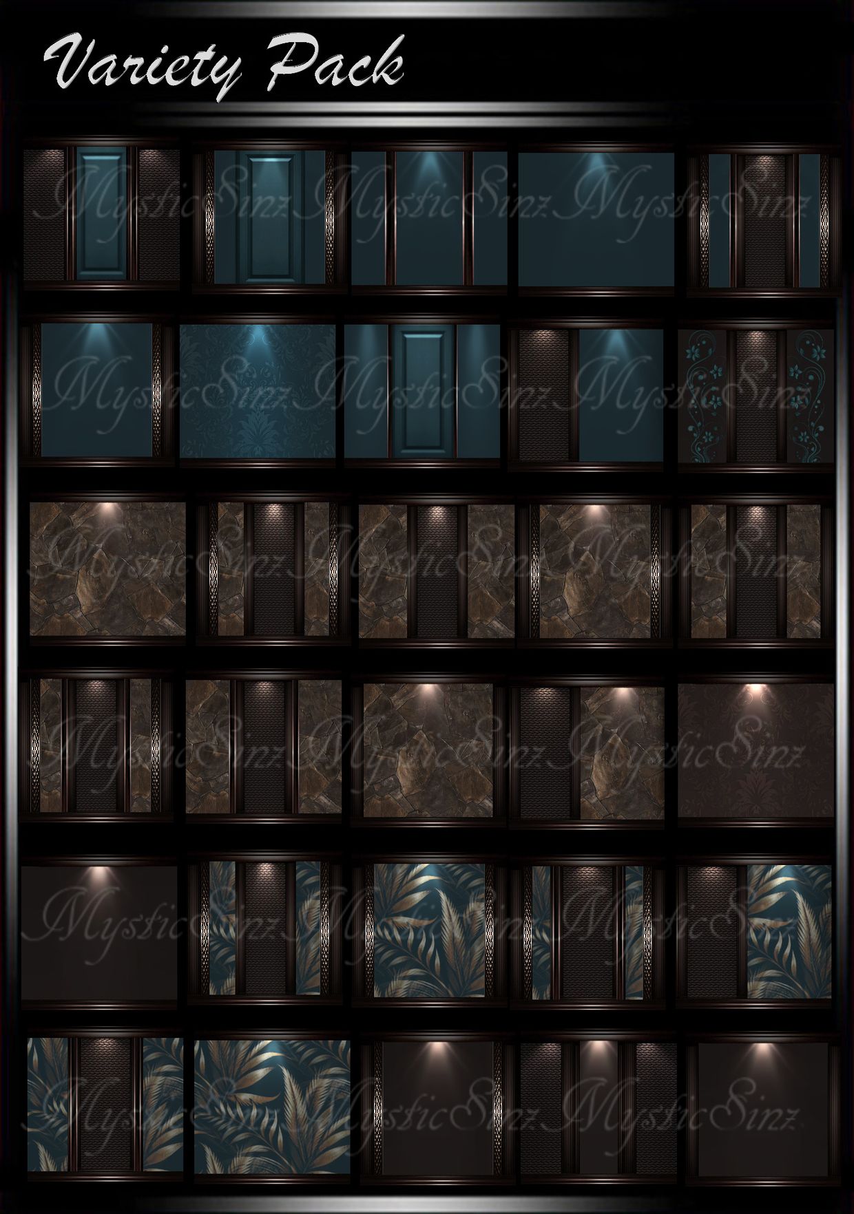 Variety IMVU Room Textures Collection