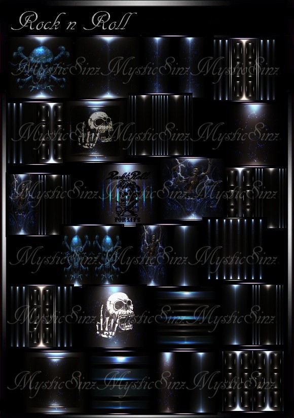 Rock n Roll Club Textures IMVU