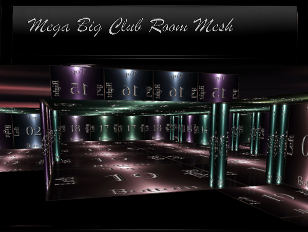 Mega Big Club IMVU Room Mesh