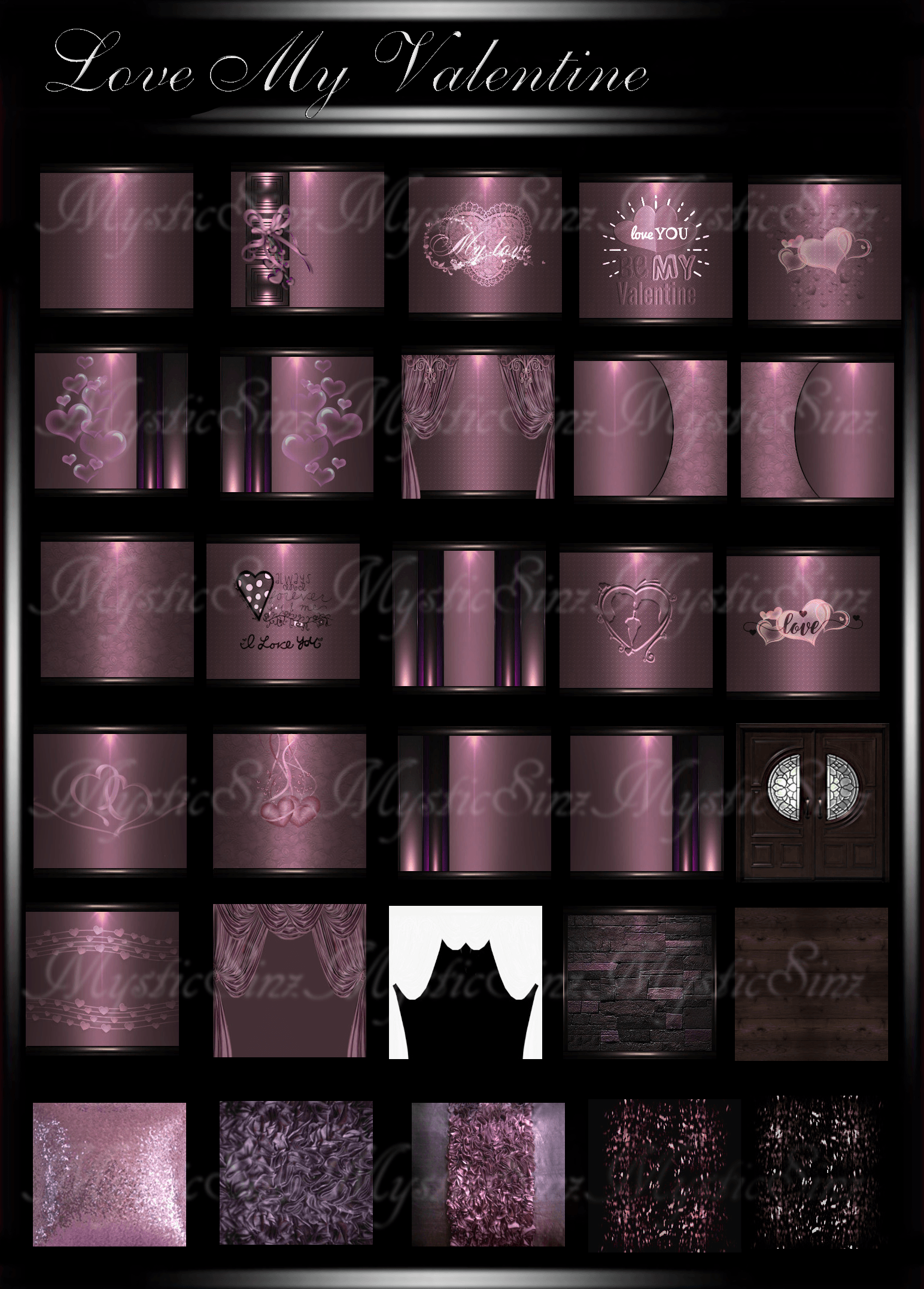 Bryeille IMVU Room Textures Collection