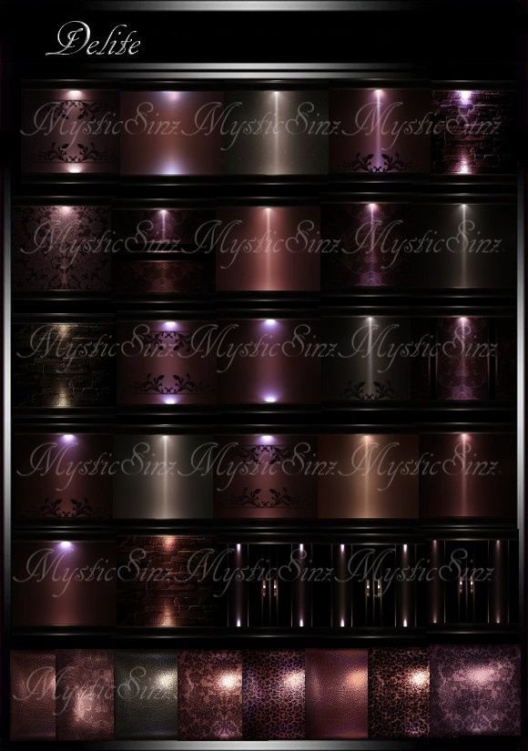 De'Ja'Vu 2 Dance Club IMVU Room Textures Collection