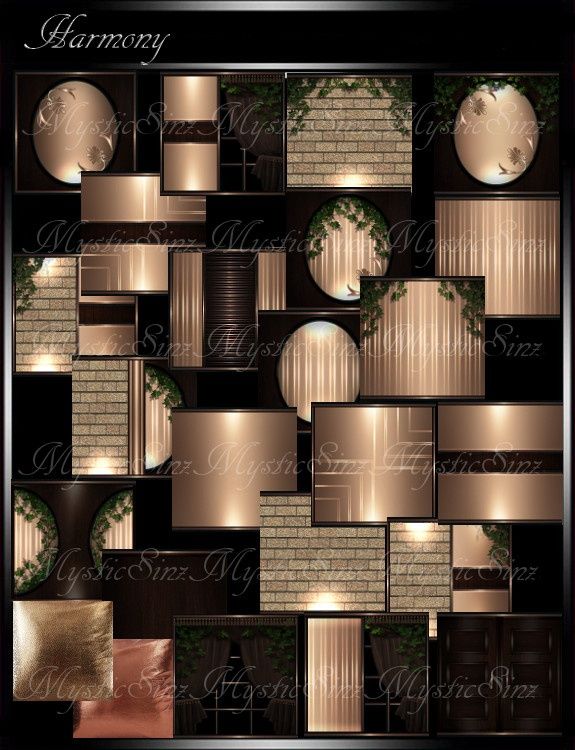 Midnight Roze IMVU Room Texture Collection