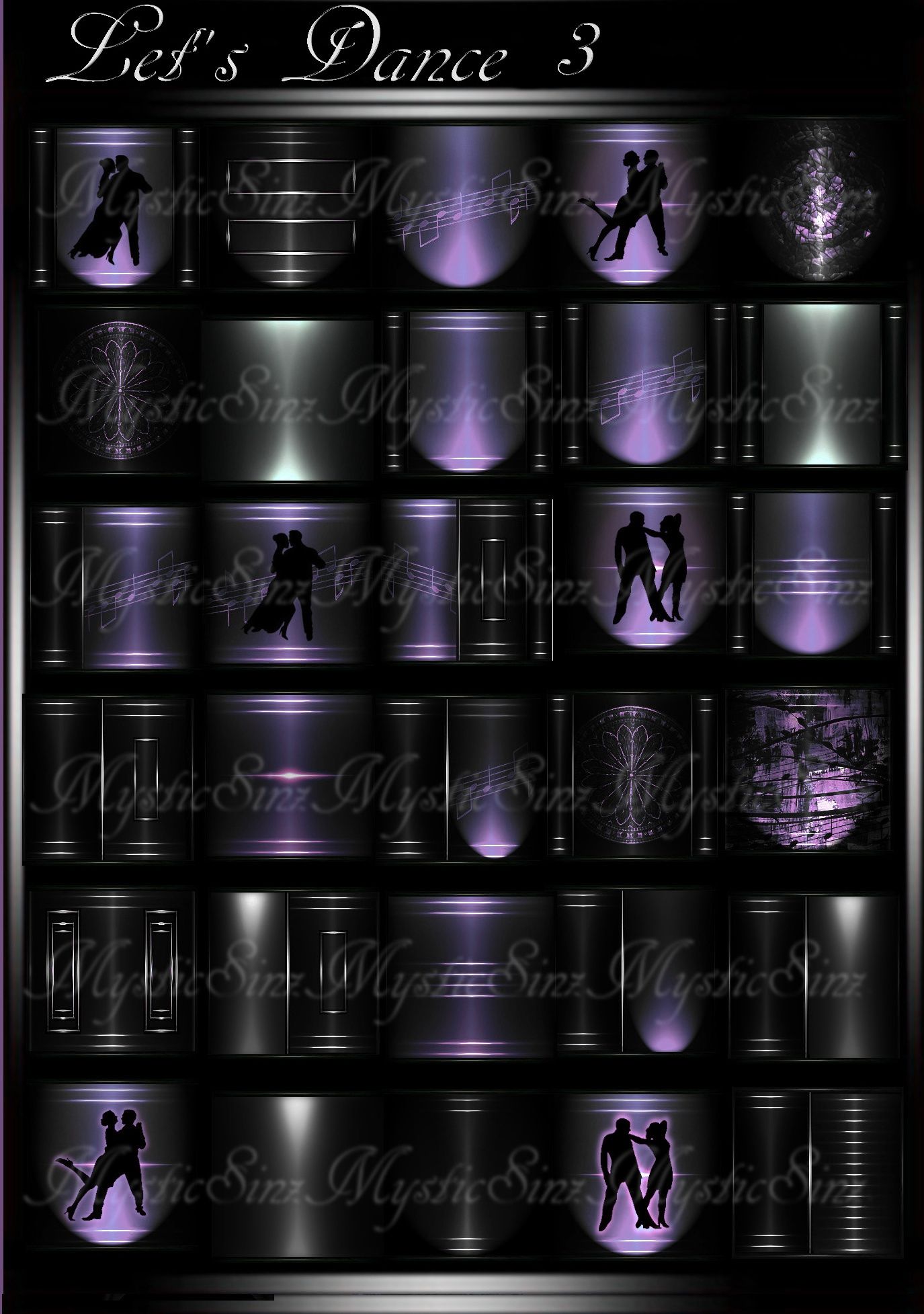 Butterlies Variety Pack 4 in 1 IMVU Room Textures Coll