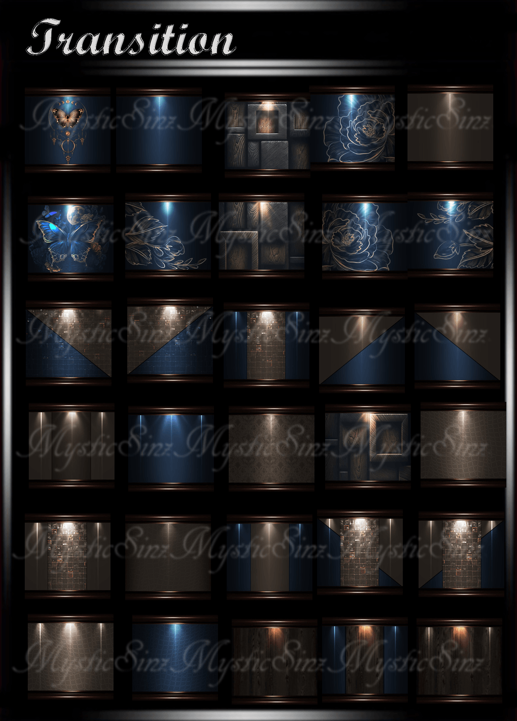 De'Ja'Vu 2 Dance Club IMVU Room Textures Collection