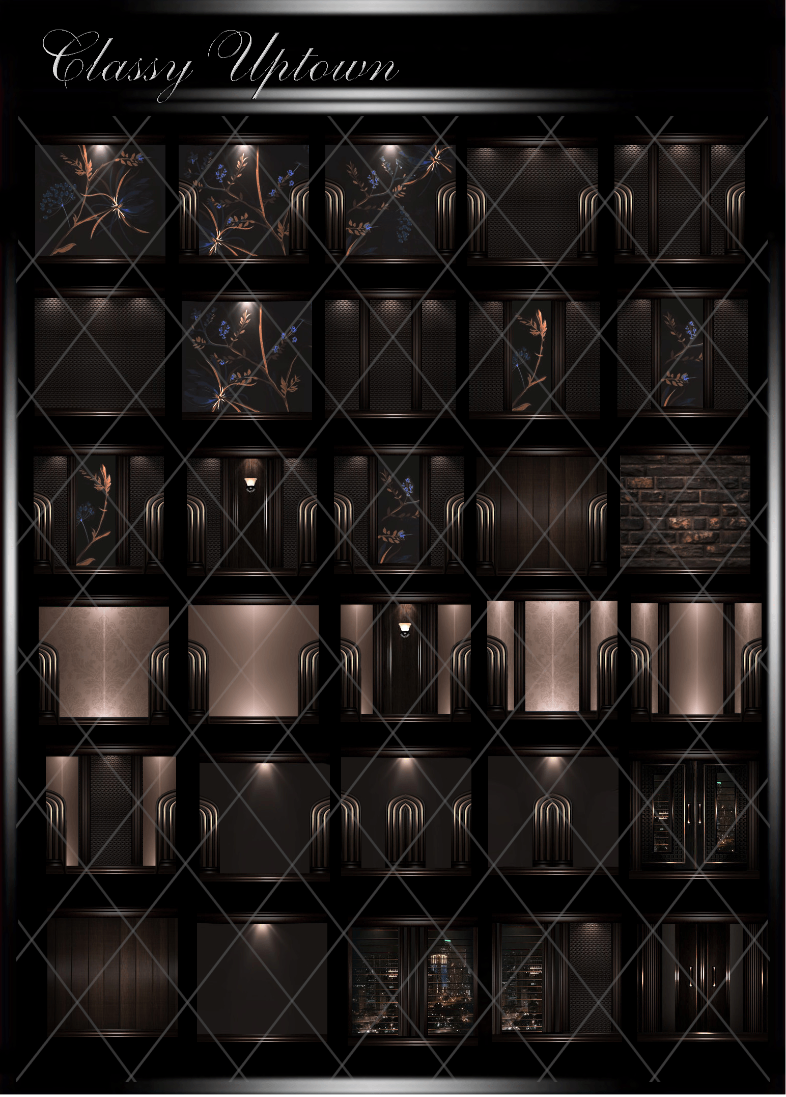 Cassiopeia IMVU Room Textures Collection