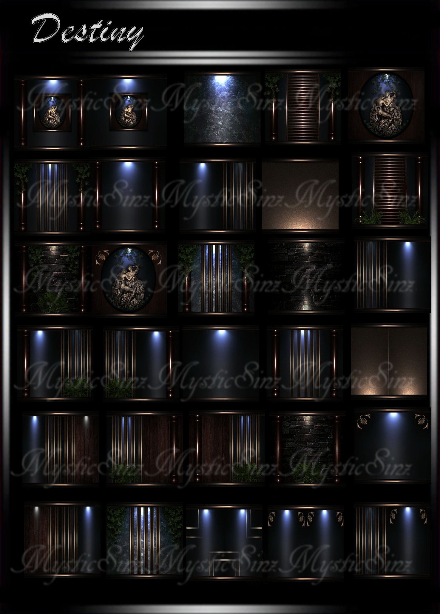 Together As One IMVU Wedding Textures Collection