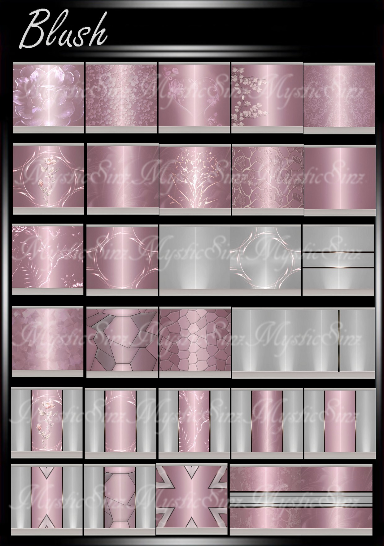 Blush Mega IMVU Room Textures Collection