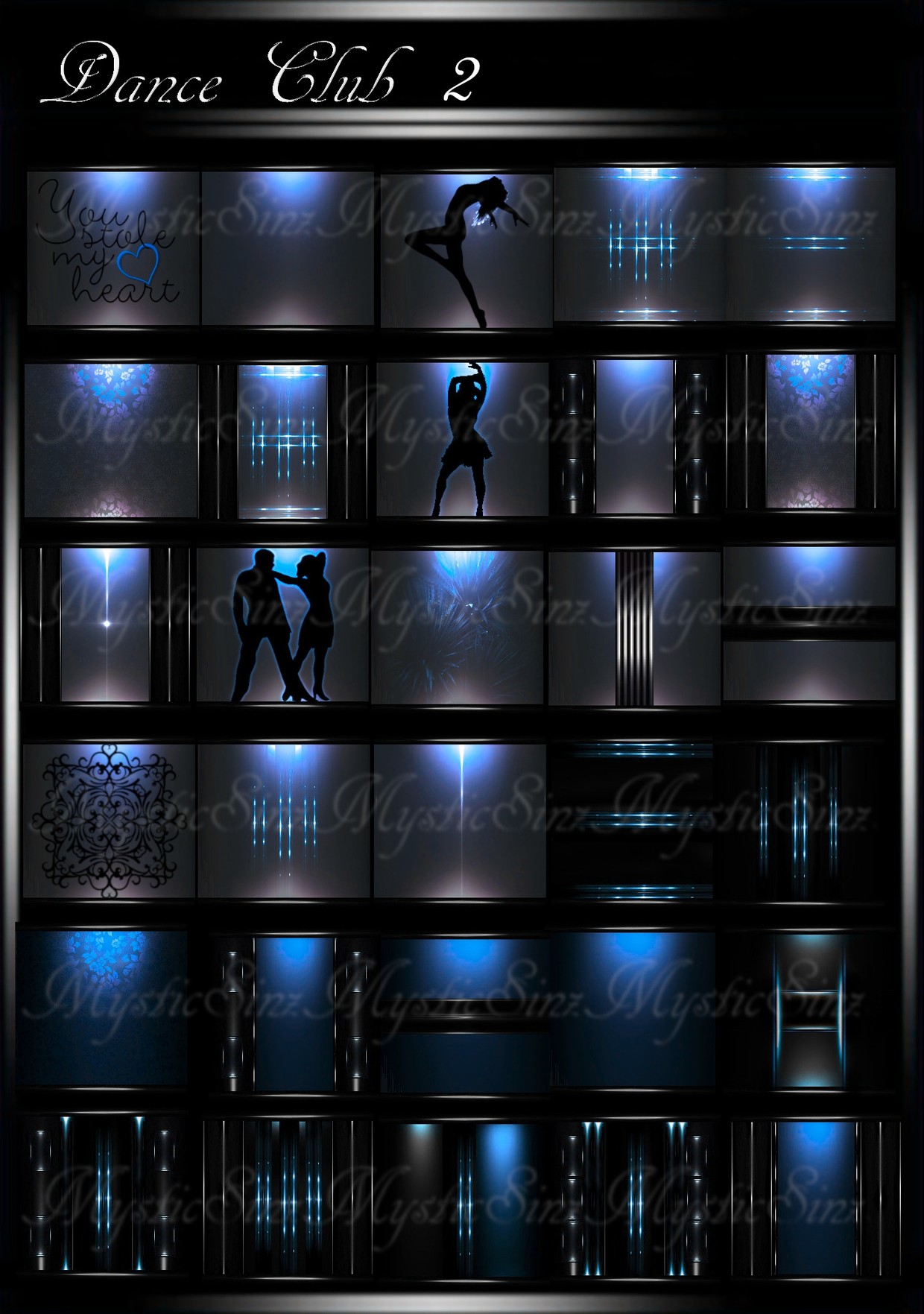 Dance Club 2 IMVU Texture Collection