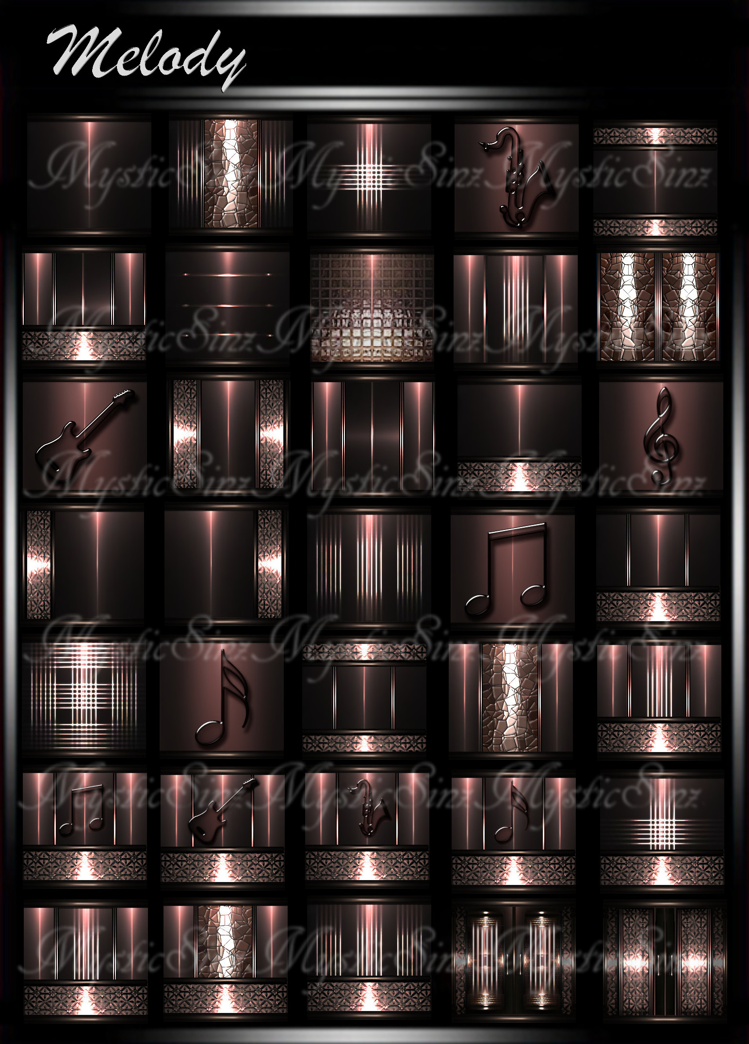 Love You to Death IMVU Room Textures Collection