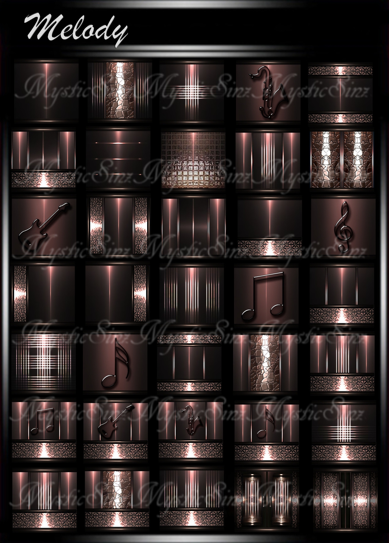 Melody IMVU Room Textures Collection