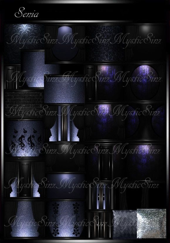 Neon Lights IMVU Room Textures Collection
