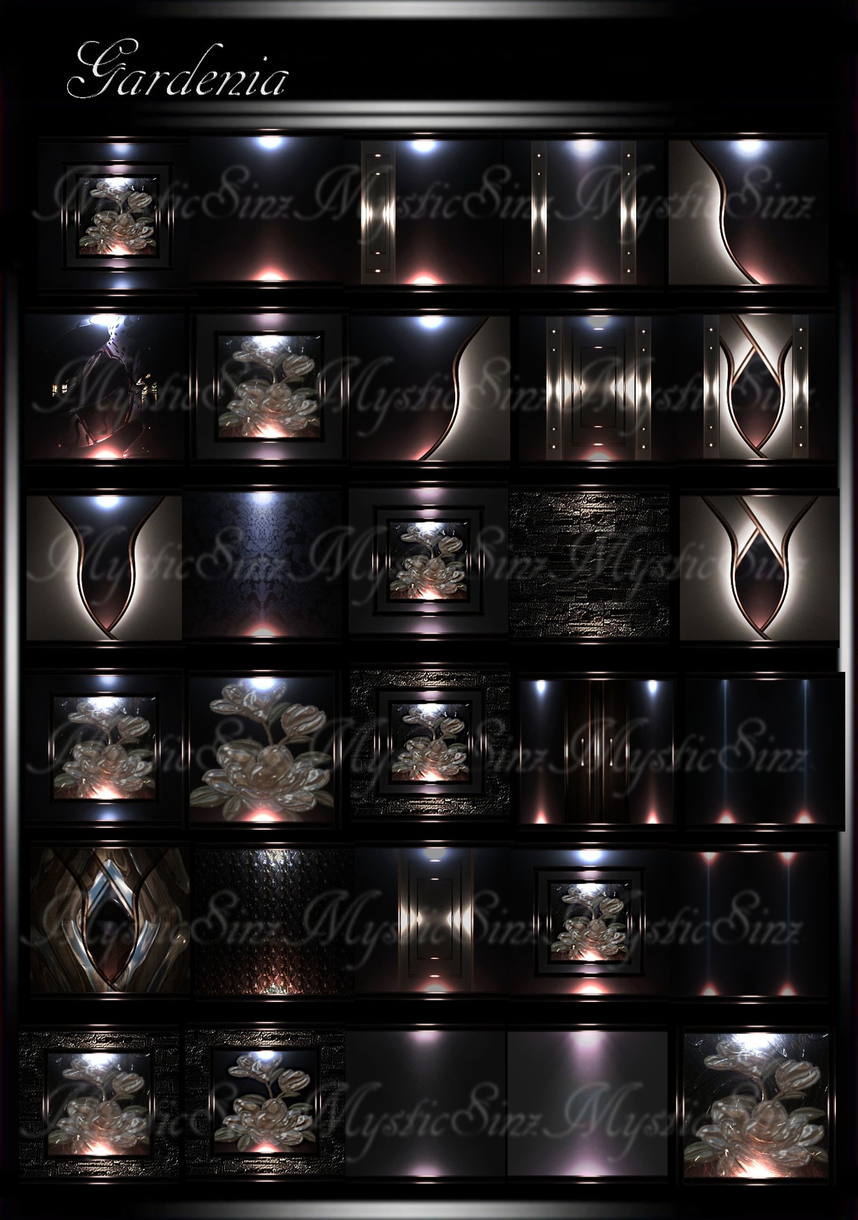 Gardenia IMVU Room Textures Collection