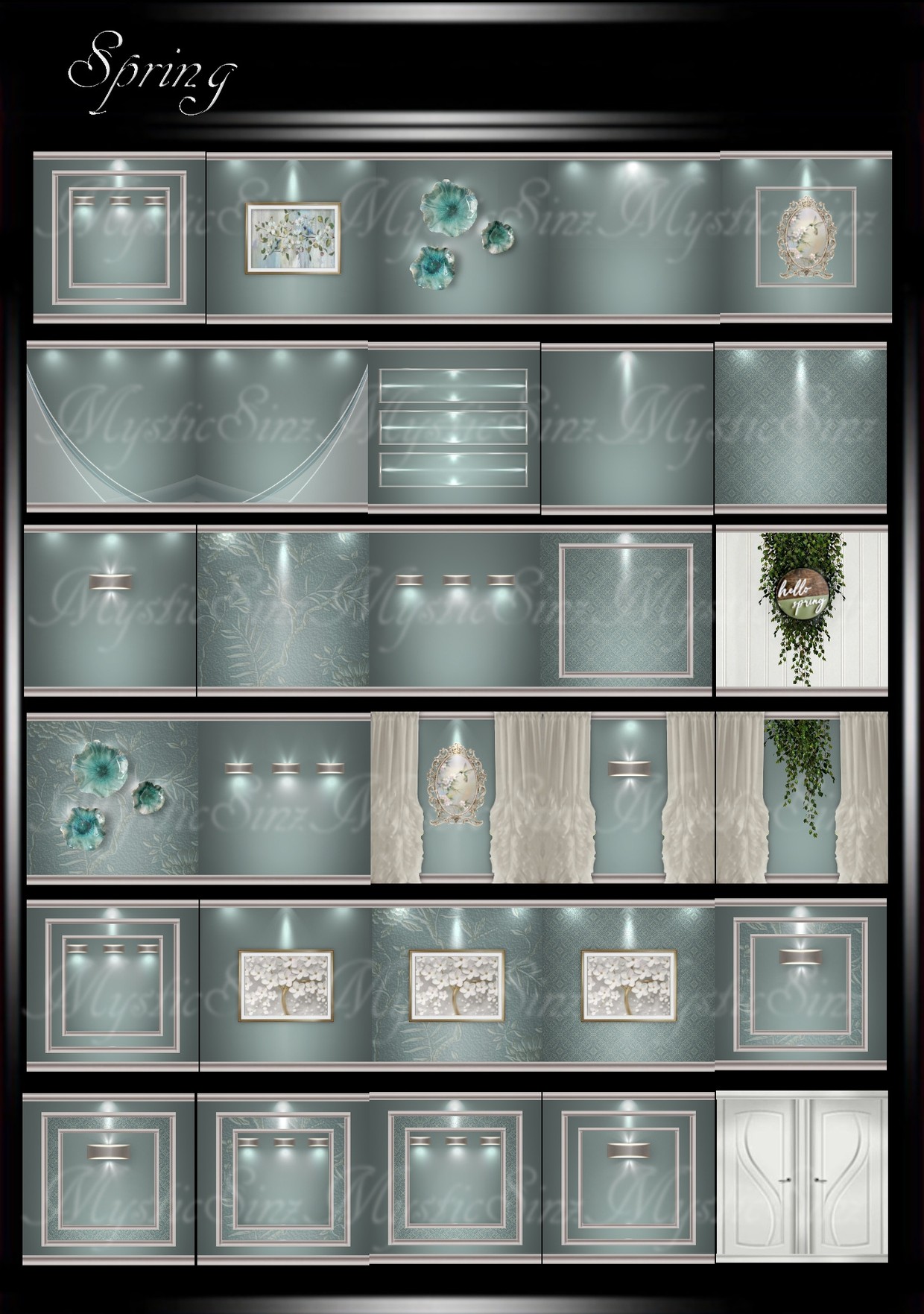 Spring IMVU Room Texture Collection