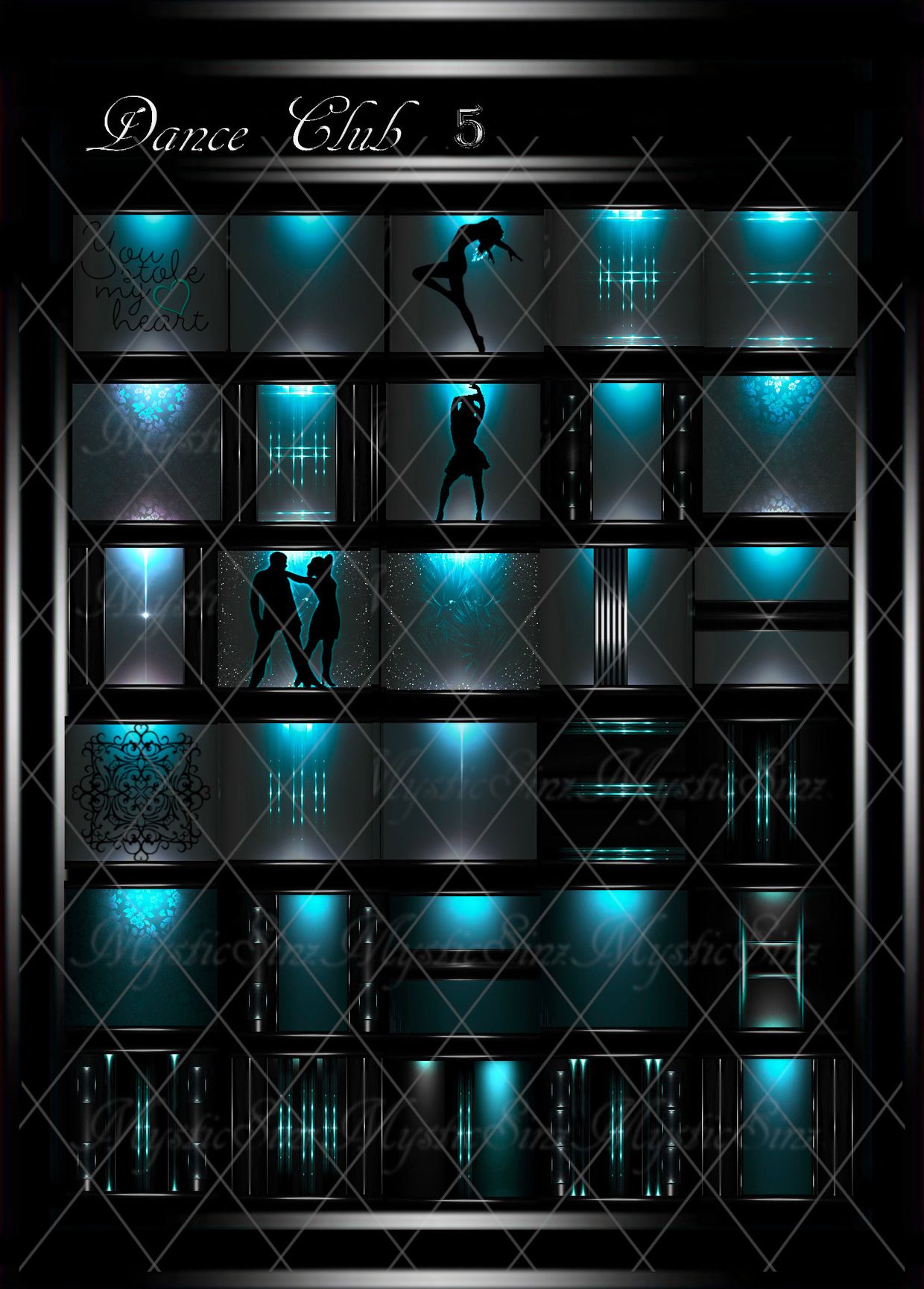 Dance 5 IMVU Room Textures Collection