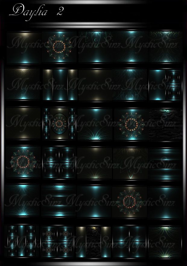 Neon Lights IMVU Room Textures Collection