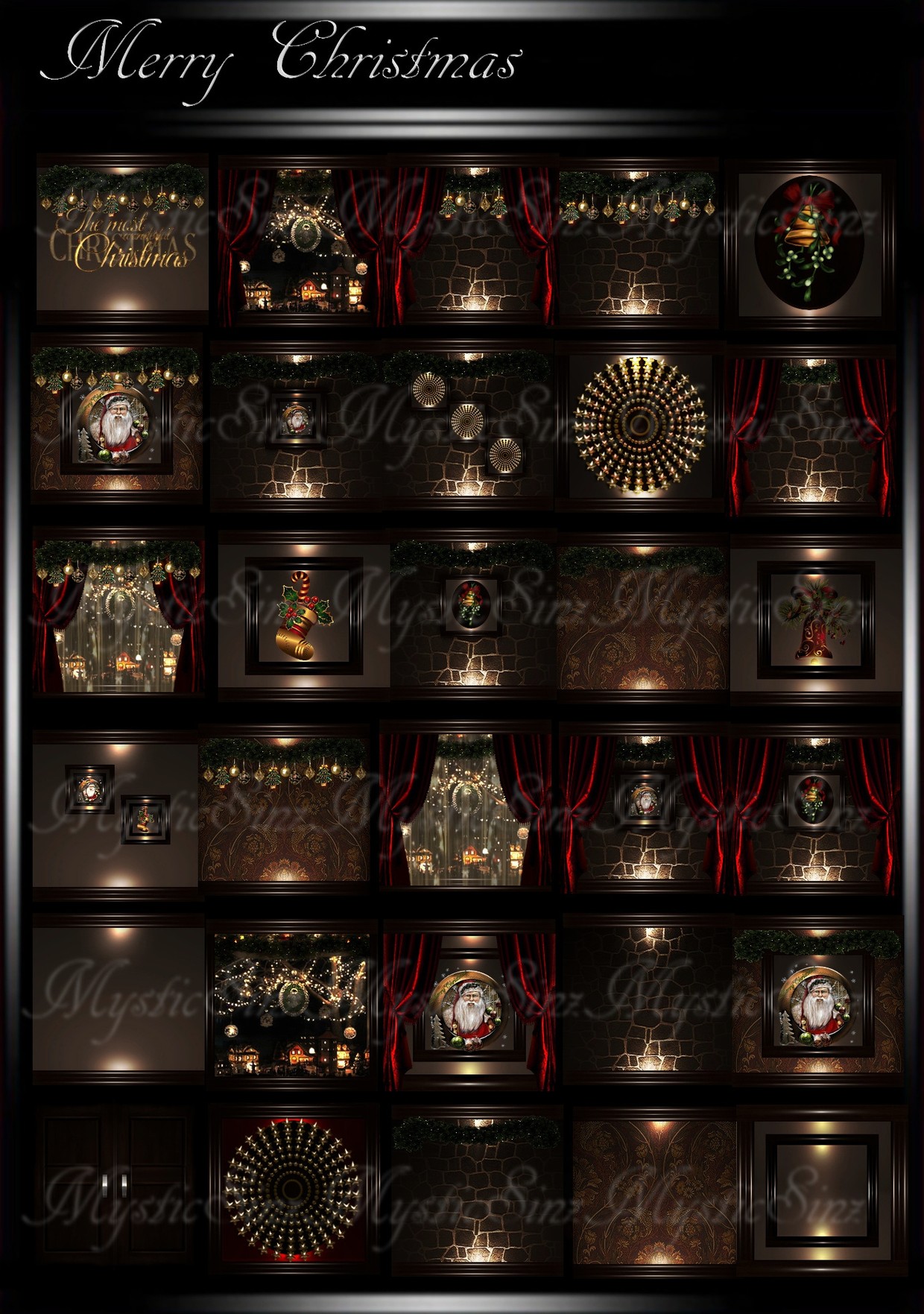 Merry Christmas IMVU Room Texture Collection