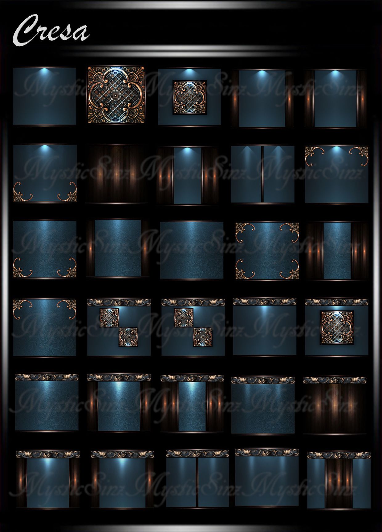 Cresa IMVU Room Textures Collection