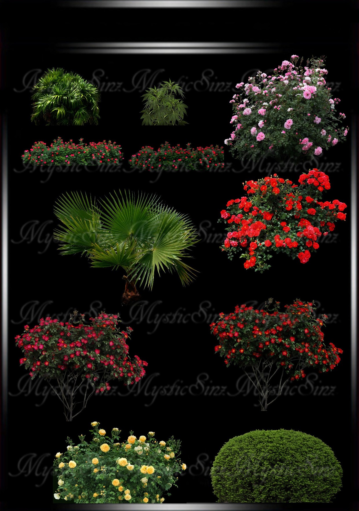 Bushes & Trees IMVU Textures