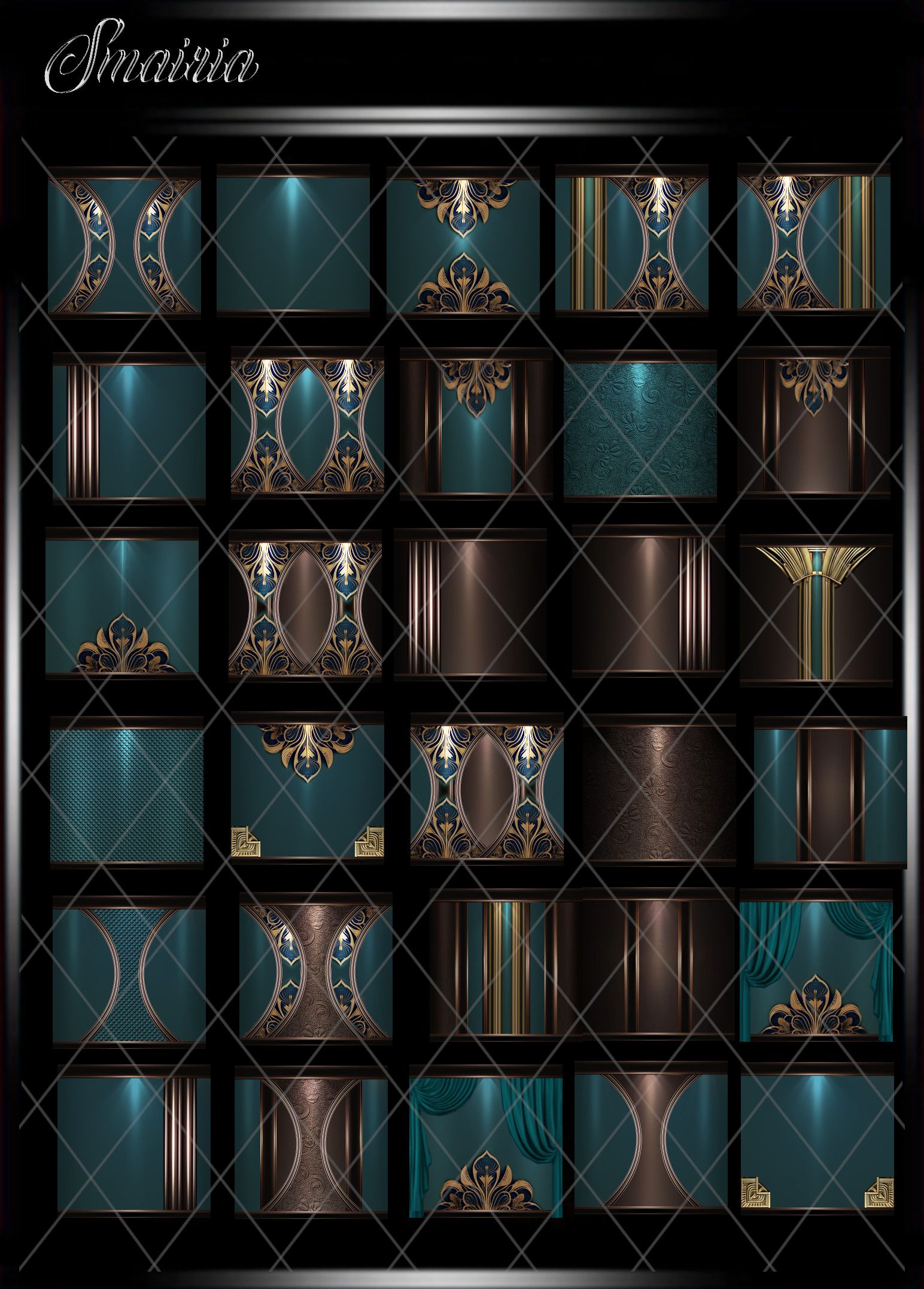 Cassiopeia IMVU Room Textures Collection