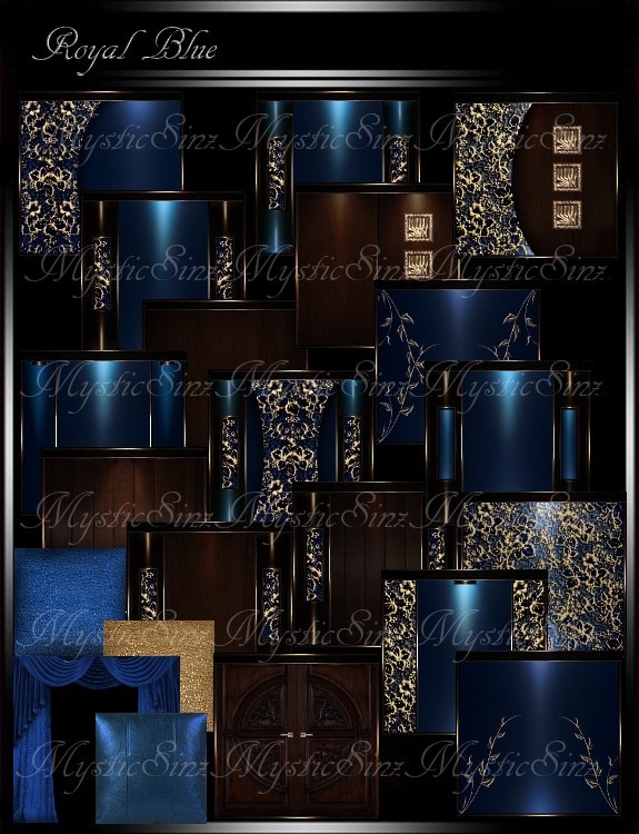 Royal Blue Room Collection