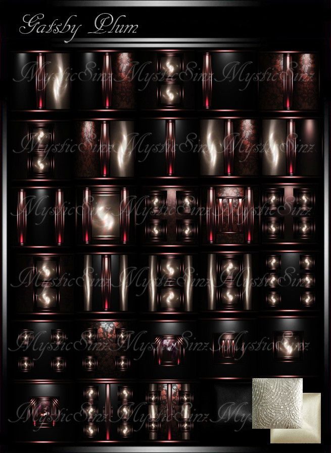 IMVU Textures Viola Romance Room Collection