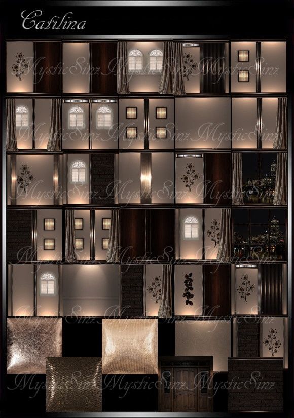 Leopard and Lace Dark IMVU Room Texture Collection