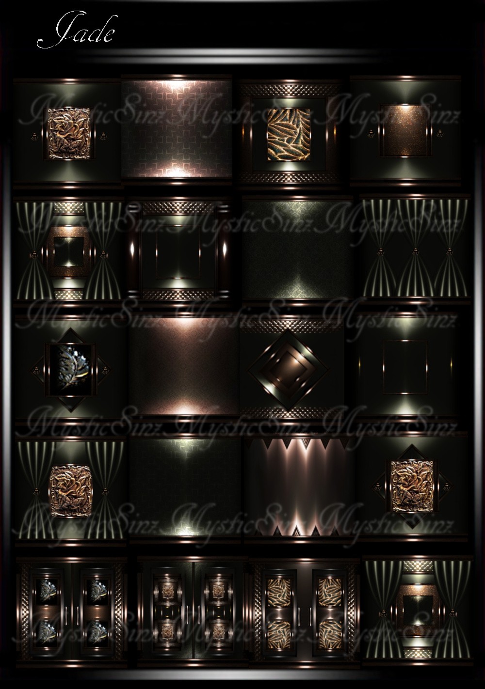 2 IMVU Room Meshes + Textures