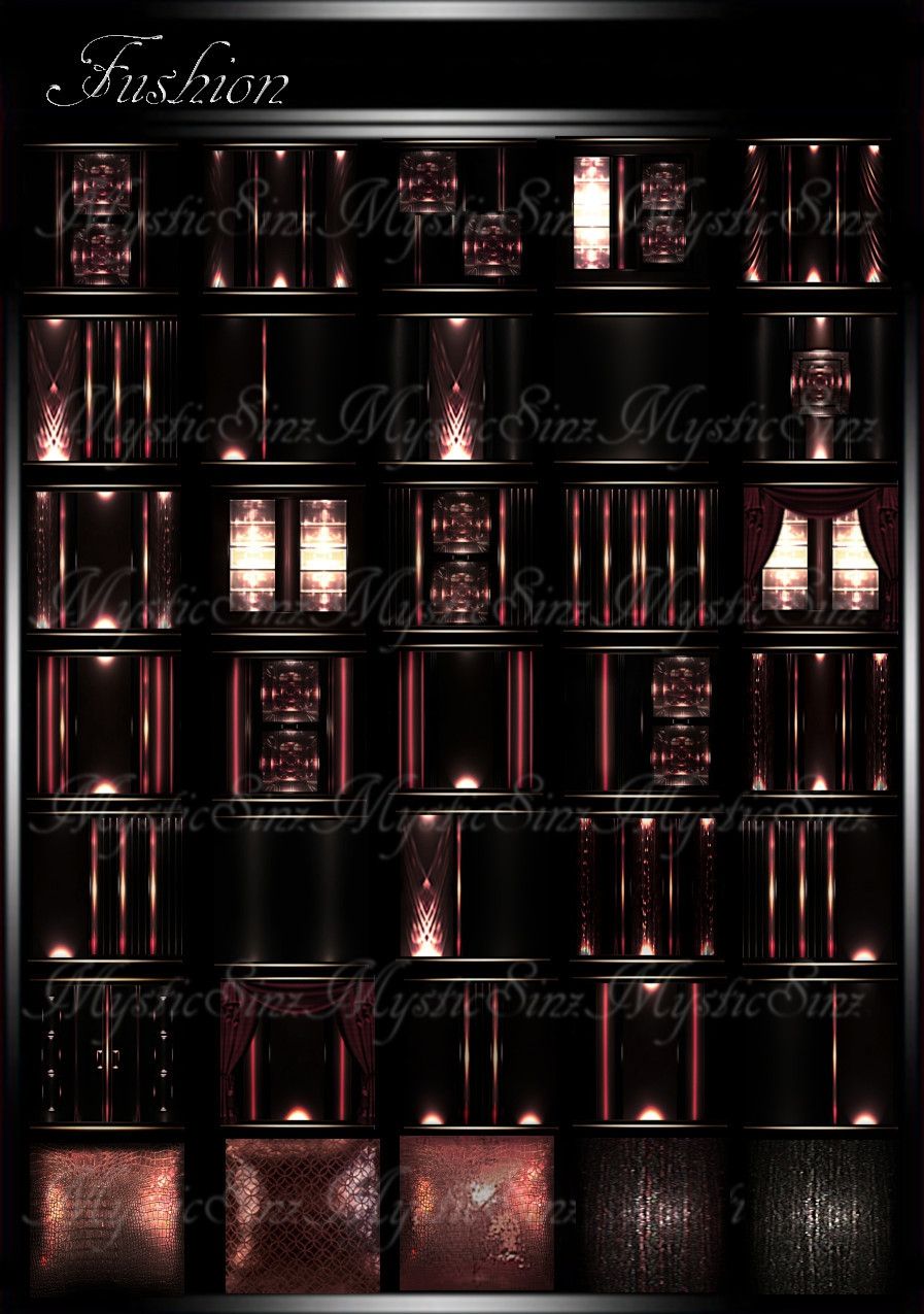 Plum Romance IMVU Room Textures Collection
