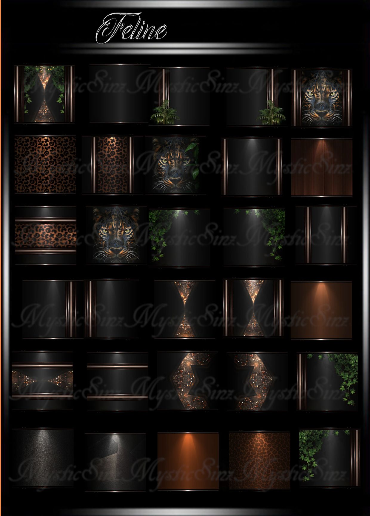 Feline IMVU Room Textures Collection
