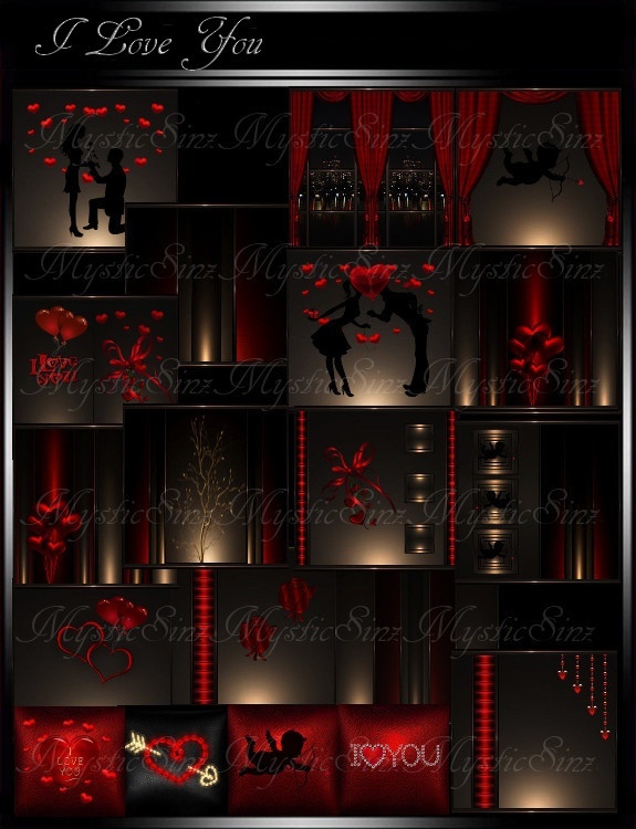 IMVU I Love You Room Collection