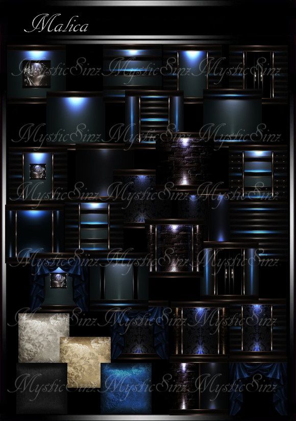 Dark Hallow IMVU Room Textures Collection