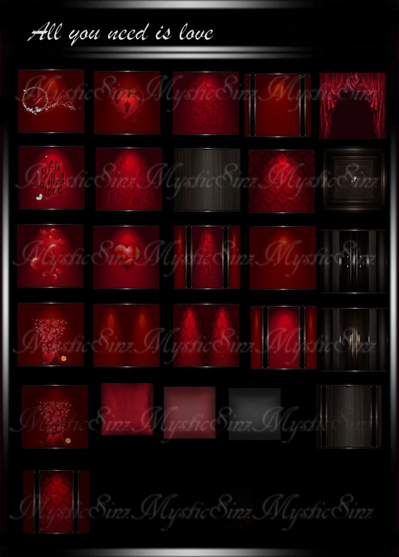 The Orient 3 IMVU Room Textures Collection