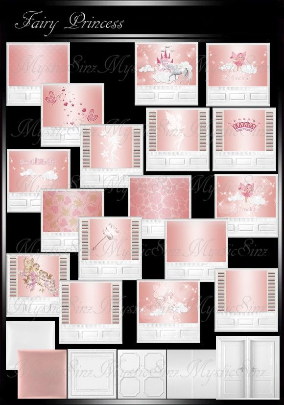 Fairy Princess IMVU Room Texture Collection